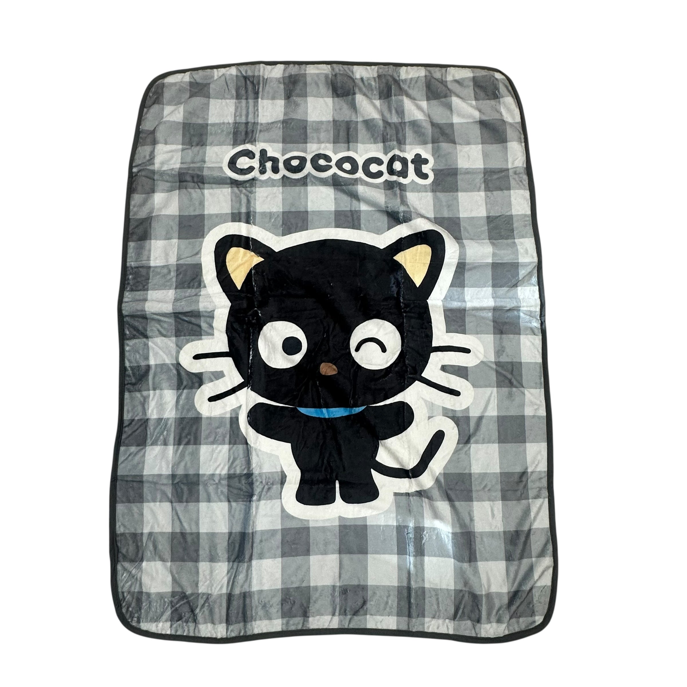 Chococat "Gingham Interior" Blanket – Secret Surprise Shop