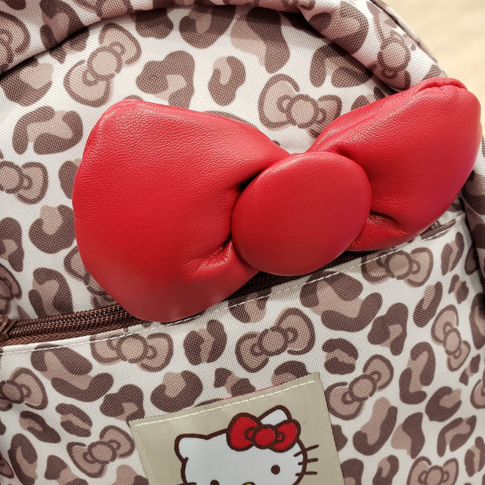 Hello Kitty Leopard Print Backpack – Secret Surprise Shop