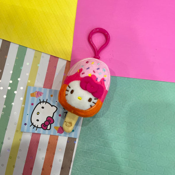 Hello Kitty "C" Ice Cream Mascot Clip-On Plush – Secret Surprise Shop